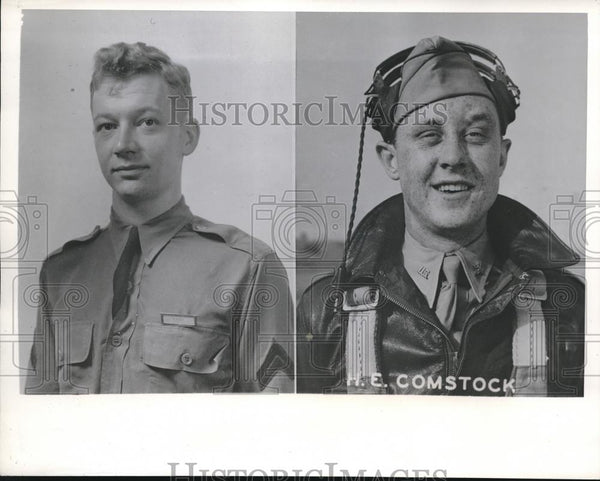 1942 Press Photo Lt Roger Dyer & Lt Harold Comstock - nec07663 ...