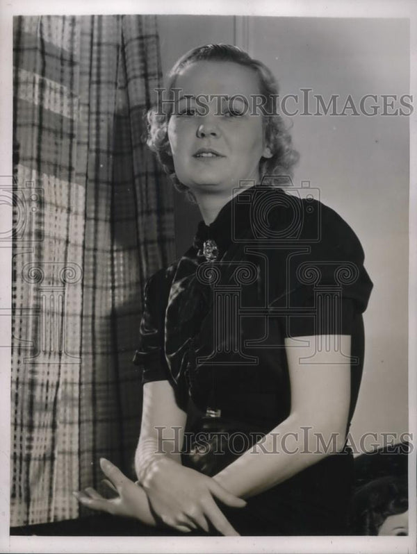 1938 Press Photo Peggy Humphries Purdue to marry Geoffrey Byrne ...
