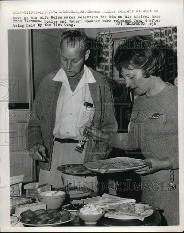 1967 Press Photo Matamoras Pennsylvania Robert Monahan Vietnam Veteran ...
