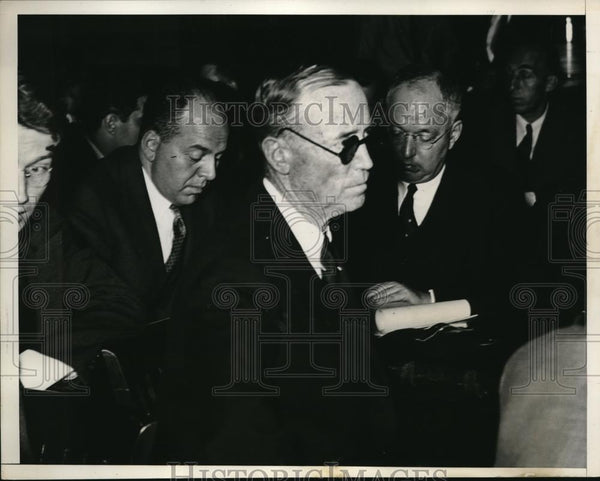 1934 Press Photo Mr. Price, a passenger on the Morro Castle. - nec4335 ...