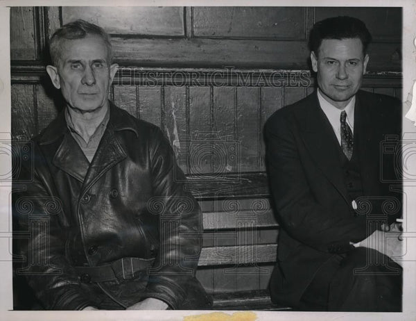 1946 Press Photo Chicago James Lemmon, shot Mrs H Shawm T Rosenthal wi ...