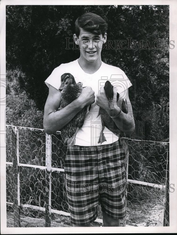 Wayne Mahar 1964 Vintage Press Photo Print - Historic Images