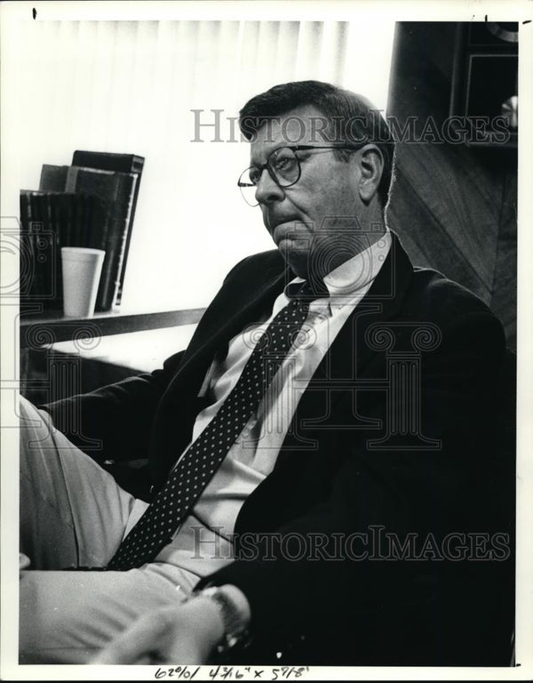 1990 Press Photo Donald G. bergman Vice President Gen Mgr Reserve ...