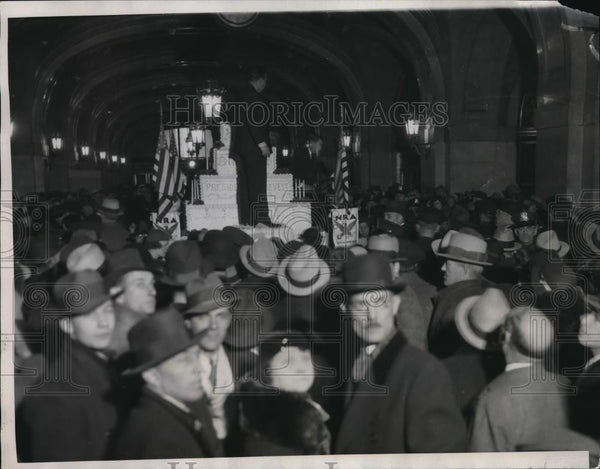 Chicago's official Roosevelt party 1934 Vintage Press Photo Print ...