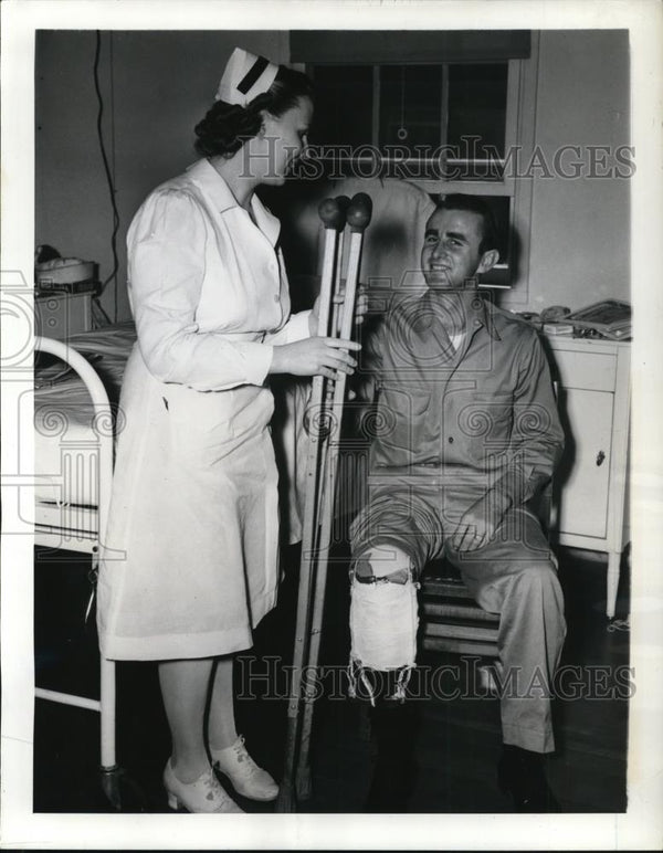 Torpedoman 2nd Class H. J. Rhodes & Navy Nurse Ensign Constance 1943 ...
