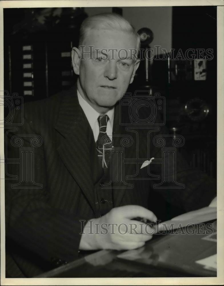 Peter P.Howley 1940 Vintage Press Photo Print - Historic Images