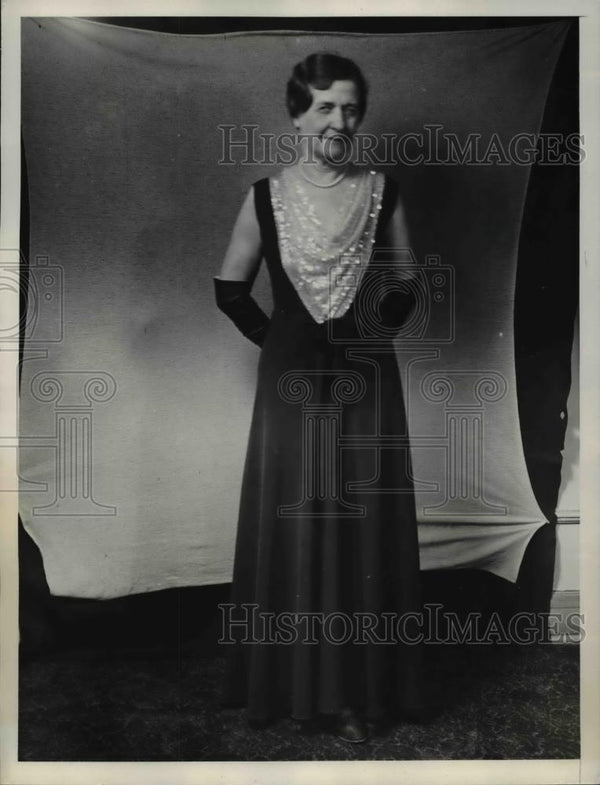 Mrs. J. Garmey 1933 Vintage Press Photo Print - Historic Images