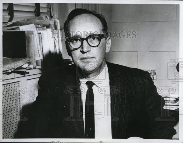 Harold Roth Librarian East Orange, New Jersey 1961 Vintage Press Photo ...
