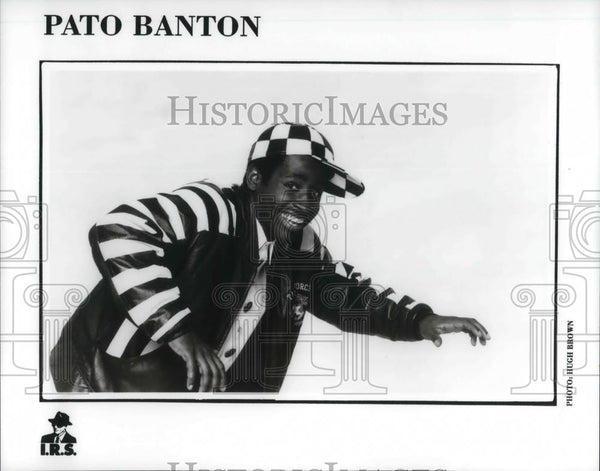 1990 Press Photo Banton Pato British reggae star - cvp15107 - Historic ...