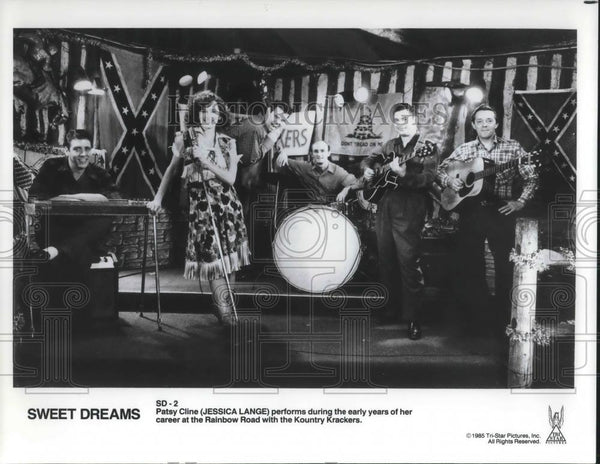 1986 Press Photo Jessica Lange as Patsy Cline in Sweet Dreams - cvp094 ...