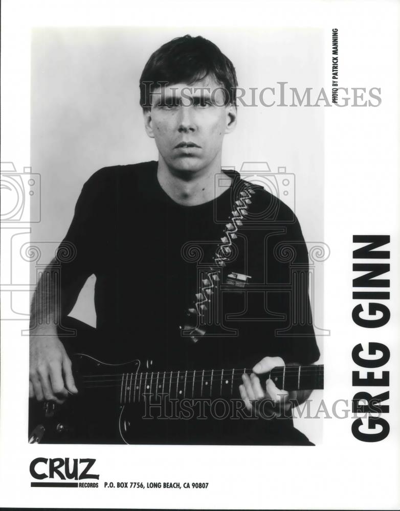 1993 Press Photo Greg Ginn Punk Rock Jazz Singer Songwriter Guitarist ...