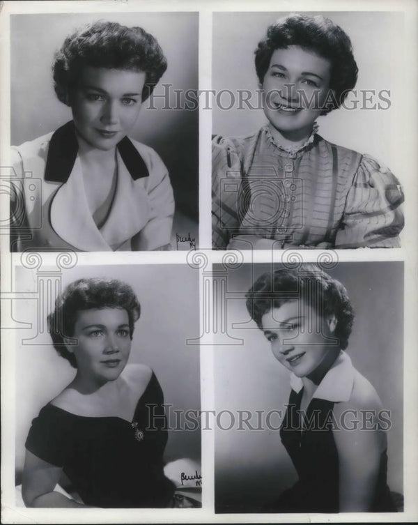 1952 Press Photo Shirley Eggleston Radio and TV Actress - cvp05875 ...
