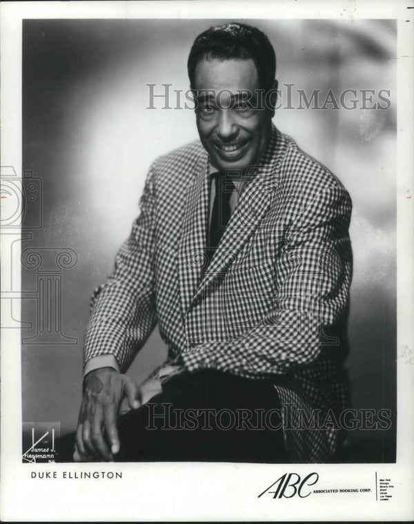 1991 Press Photo Duke Ellington Swing Big Band Bandleader Pianist Comp ...