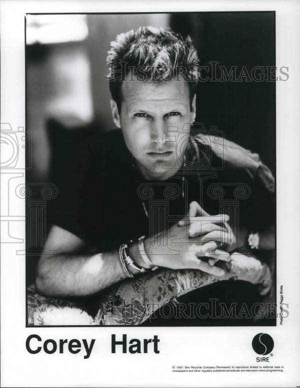 1992 Press Photo Corey Hart Canadian New Wave Singer Songwriter Musici ...