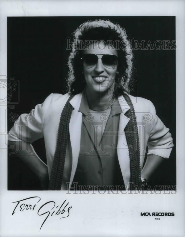 1983 Press Photo Terri Gibbs Country Christian Singer Musician - cvp11 ...