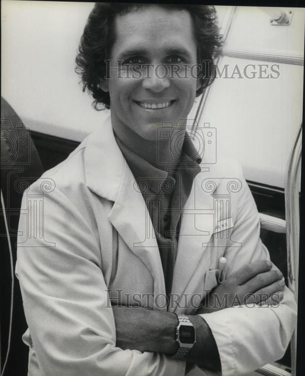 1981 Press Photo Gregory Harrison plays Gonzo Gates in Trapper John, M ...