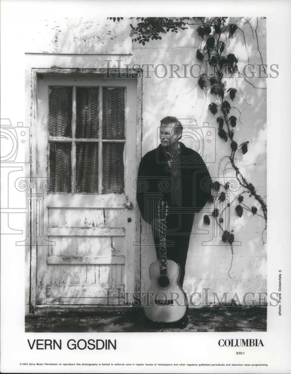 1993 Press Photo Vern Gosdin Country Music Singer Songwriter - cvp1325 ...