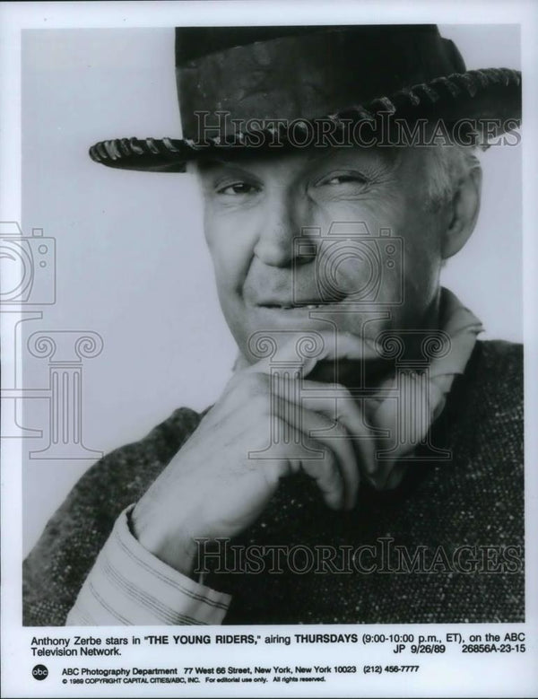 1989 Press Photo Anthony Zerbe The Young Riders - cvp18751 - Historic ...