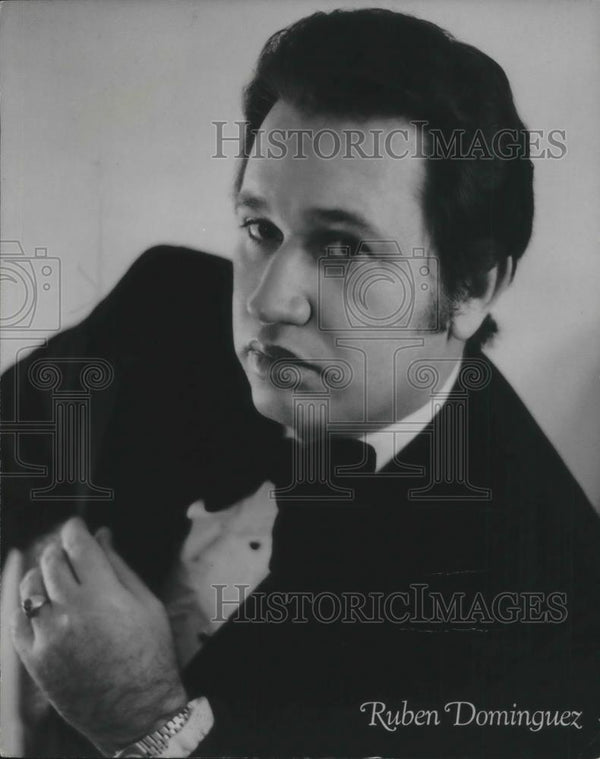 1985 Press Photo Ruben Dominguez Lirico-Spinto Tenor Opera Singer - cv ...