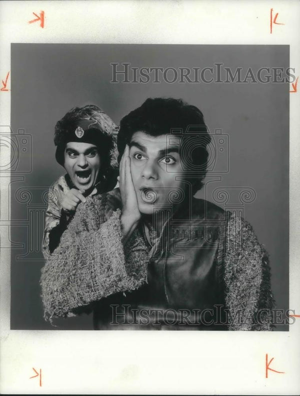 1975 Press Photo Richard Dimitri in When Things Were Rotten - cvp03206 ...