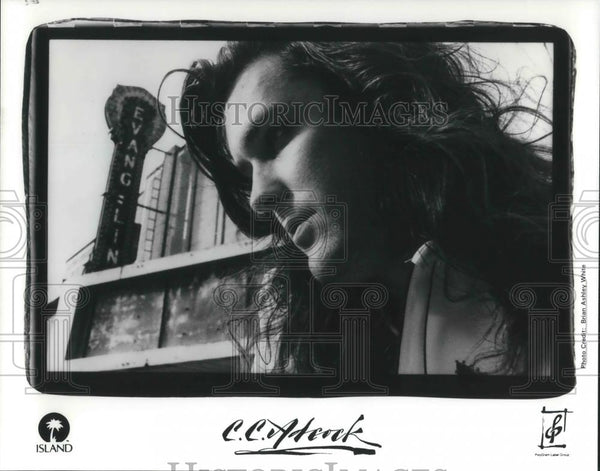 1995 Press Photo C.C. Adcock Blues Rock Singer Songwriter Musician Com ...