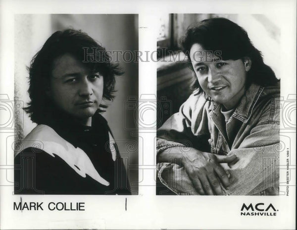 1995 Press Photo Mark Collie Country Music Singer Songwriter Musician ...