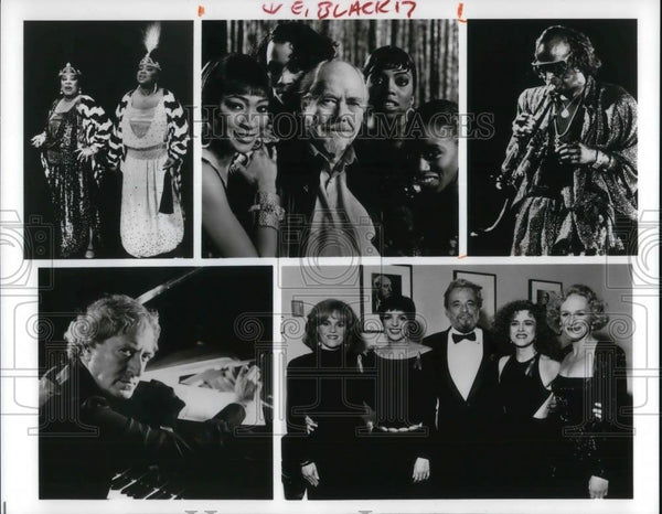 1993 Press Photo Ruth Brown & Robert Altman Sondheim: A Celebration Ca ...