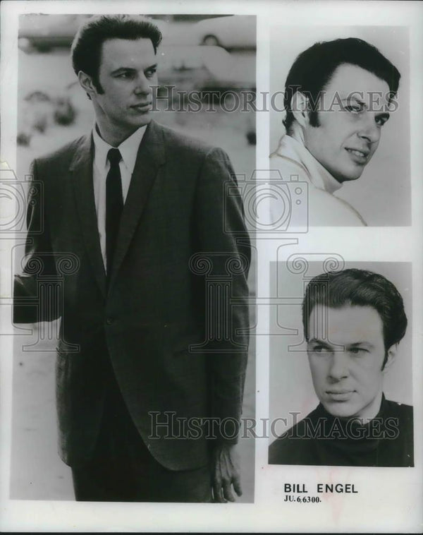 1968 Press Photo Bill Engel Actor - cvp04804 - Historic Images