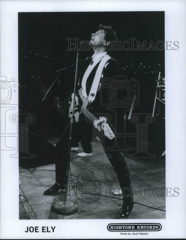 1988 Press Photo Joe Ely Texas Country Singer Songwriter Musician - cv ...