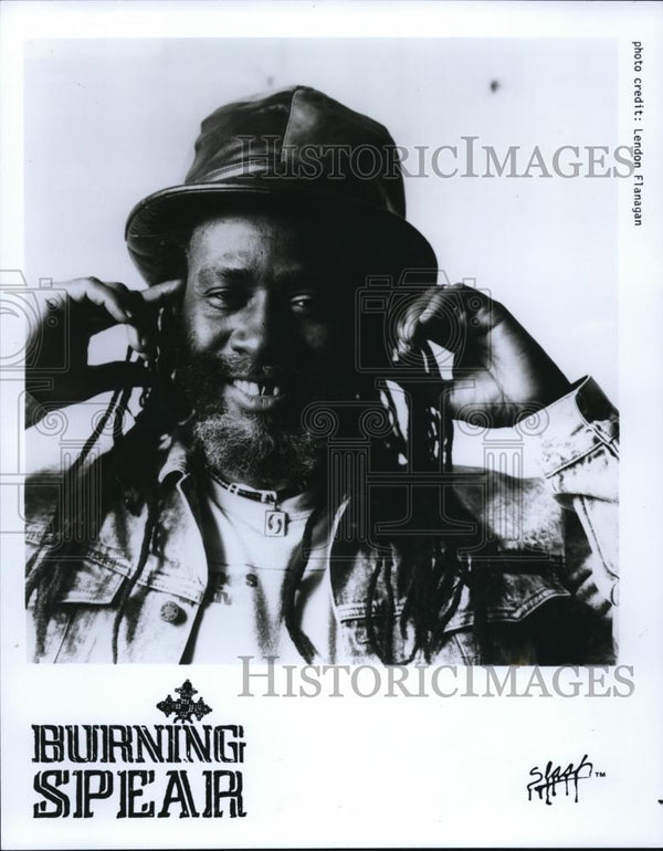 1989 Press Photo Burning Spear Reggae Singer Musician - cvp00156 ...