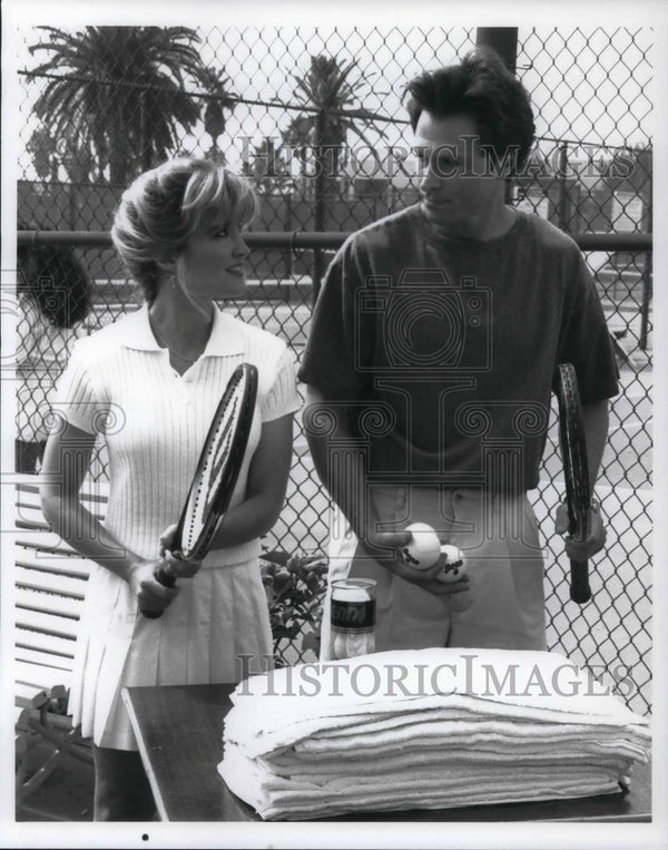 1990 Press Photo Crystal Bernard & Tim Daly in Wings - cvp19707 ...