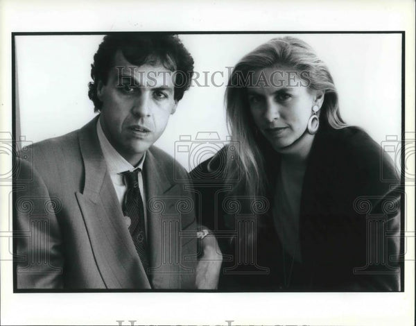 1991 Press Photo Sam and Libby Edelman Shoe Designer - cvp05002 ...