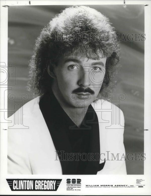 1993 Press Photo Clinton Gregory Country Bluegrass Singer Songwriter F ...