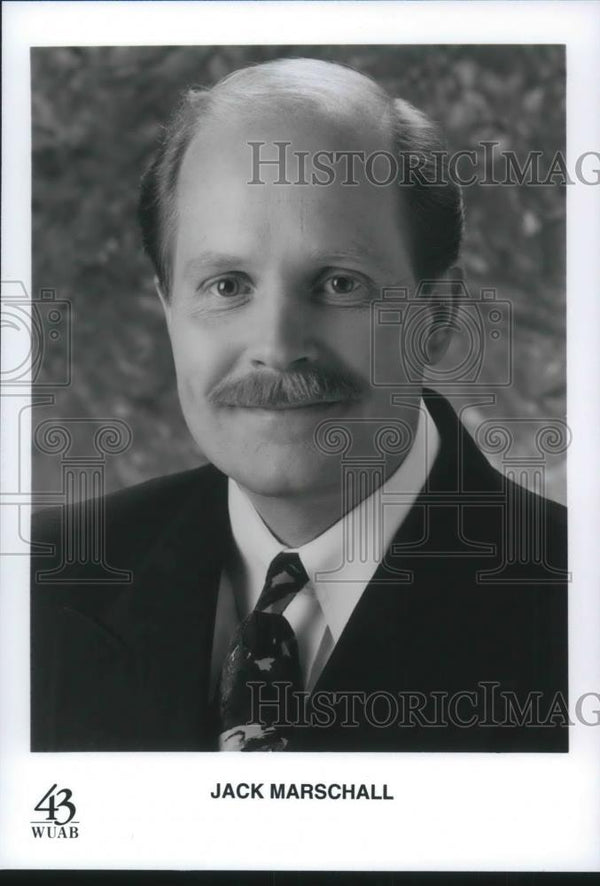 Press Photo Jack Marschall WUAB Ch. 43 Cleveland - cvp11324 - Historic ...