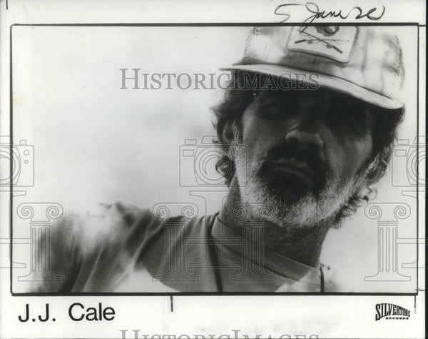 1990 Press Photo JJ Cale singer-songwriter &musician Tulsa Soundblues ...