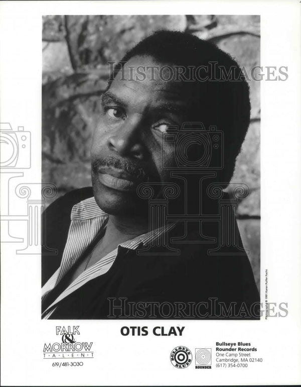 1992 Press Photo Otis Clay R&B Gospel Soul Singer - cvp02487 - Historic ...