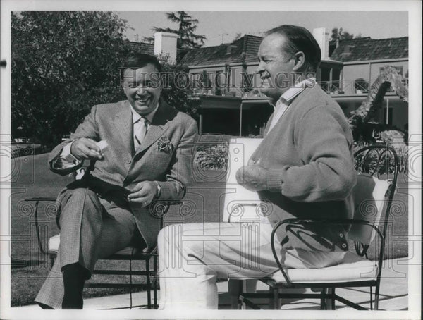 1971 Press Photo Hugh Downs TV Host Bob Hope Comedian Actor - cvp04972 ...