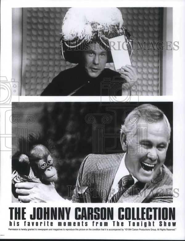 1994 Press Photo The Johnny Carson Collection Favorite Moments of Toni ...