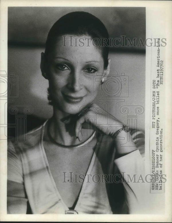 1977 Press Photo Cynthia Gregory - cvp14198 - Historic Images