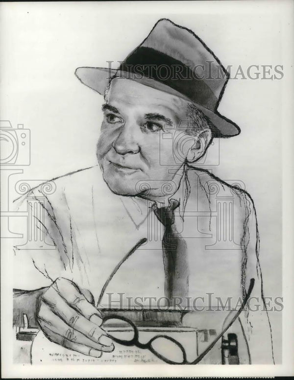 1960 Press Photo Walter Winchell in The Walter Winchell Show - cvp1892 ...