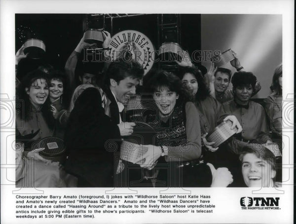 Press Photo Barry Amato and Katie Hass host Wildhorse Saloon on TNN ...