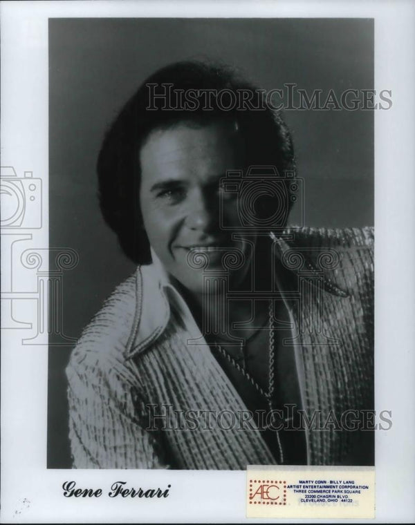 1983 Press Photo Gene Ferrari - cvp12632 - Historic Images