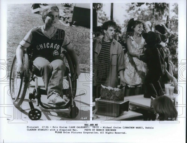 1988 Press Photo Jade Calegory & Jonathon Ward in Mac & Me - cvp09409 ...