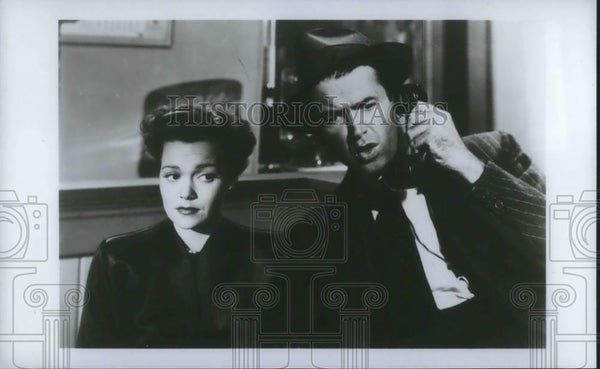 1985 Press Photo James Stewart & Jane Wyman in Magic Town - cvp09408 ...