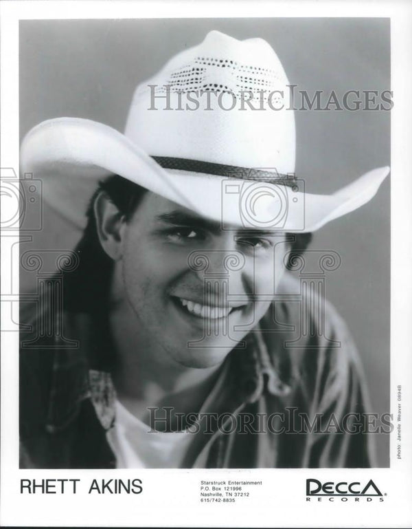 1994 Press Photo Rhett Akins Country Music Singer Songwriter - cvp1436 ...