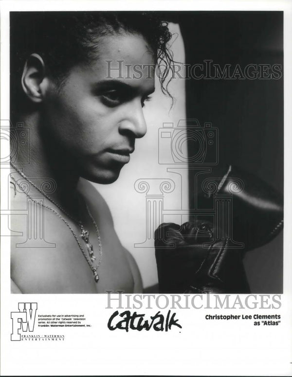 Press Photo Christopher Lee Clements in Catwalk - cvp08877 - Historic ...