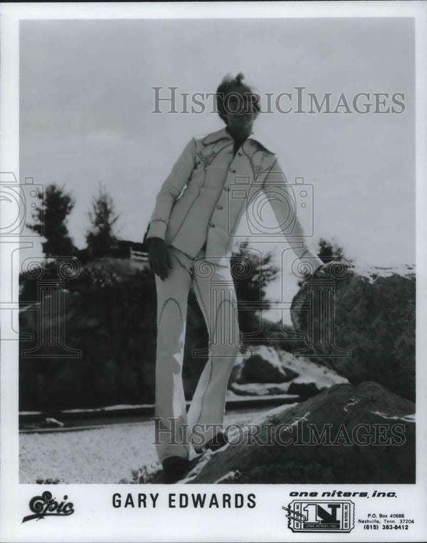 1980 Press Photo Gary Edwards Country Musician Singer - cvp06010 ...