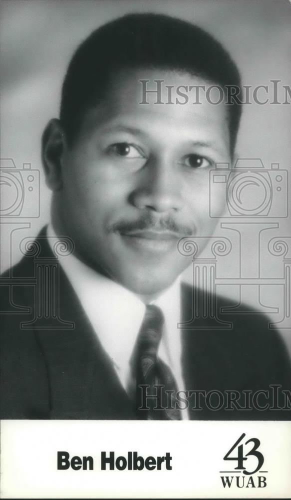 Press Photo Ben Holbert WUAB Ch. 43 TV Cleveland - cvp11323 - Historic ...