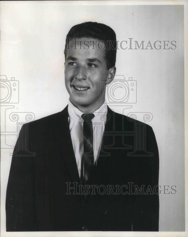1966 Press Photo Rusty Hamer Actor on Make Room for Daddy Danny Thomas ...