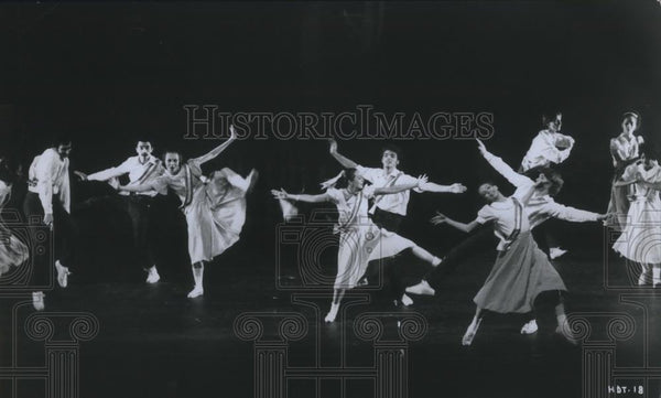 1981 Press Photo Agnes De Mille's Heritage Dance Theater Performance ...